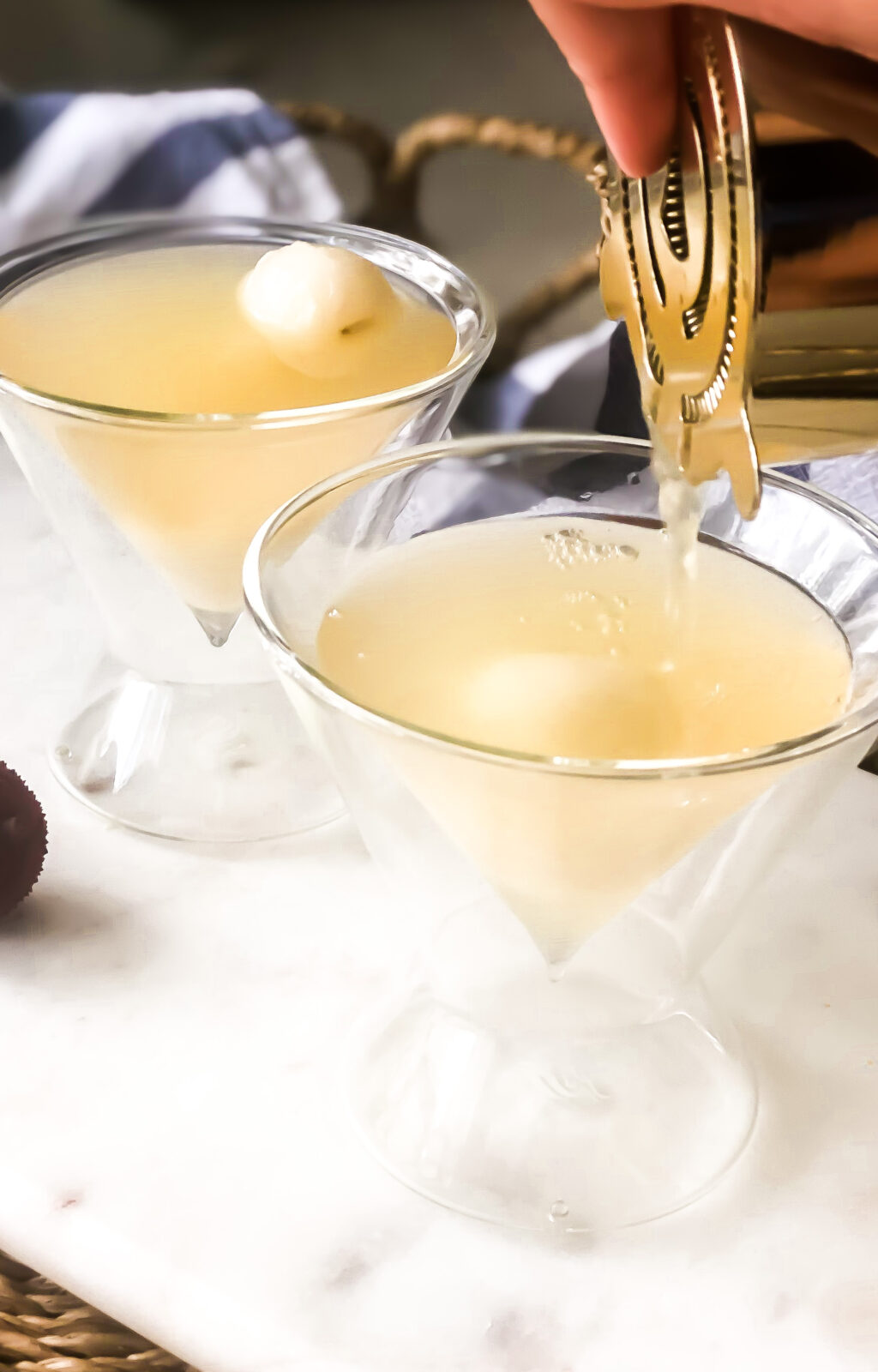 Simple Lychee Martini Recipe