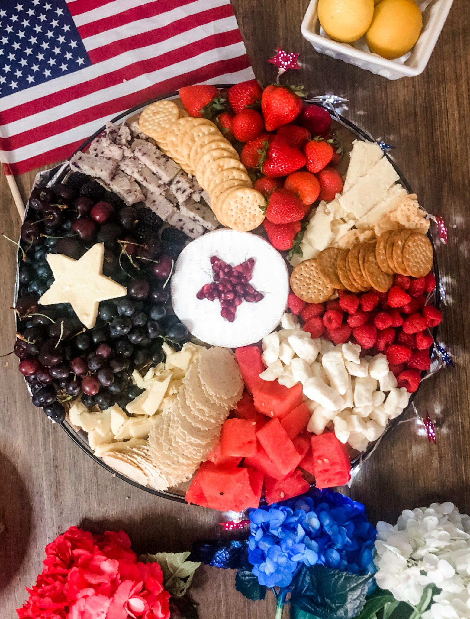 Red, White And Blue Cheese Board - Kirsten Turk | good food, better ...