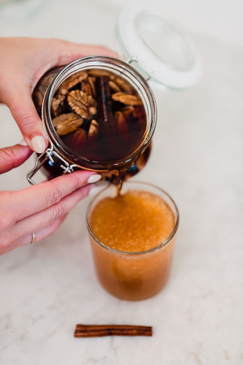 How to Make Frozen Apple Cider (no equipment needed!)